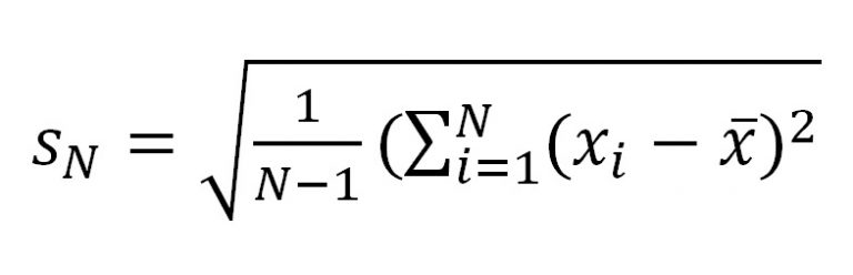Difference Between Sample & Population Standard Deviation – JDM Educational