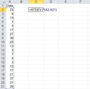 Can Excel Calculate Standard Deviation? (3 Things To Know) – JDM ...