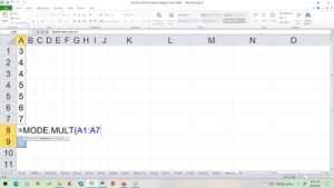 How To Find Mode In Excel (Plus 5 Helpful Things To Know) – JDM Educational